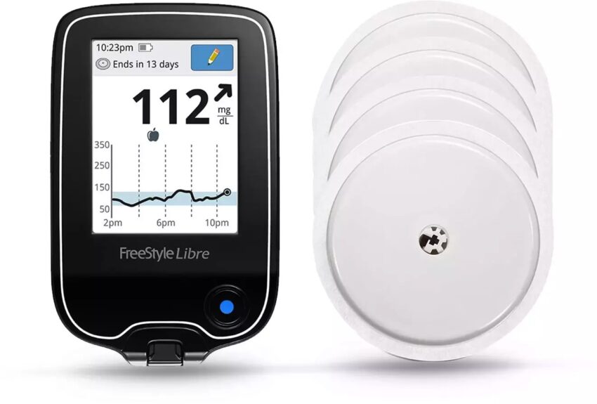 Glucose Monitoring Kit Freestyle Libre Reader 1 Unit + Sensor ...